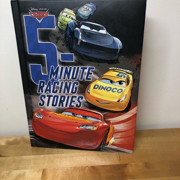 Disney | Toys | Disney Pixar Cars 5minute Racing Stories Book Storybook ...